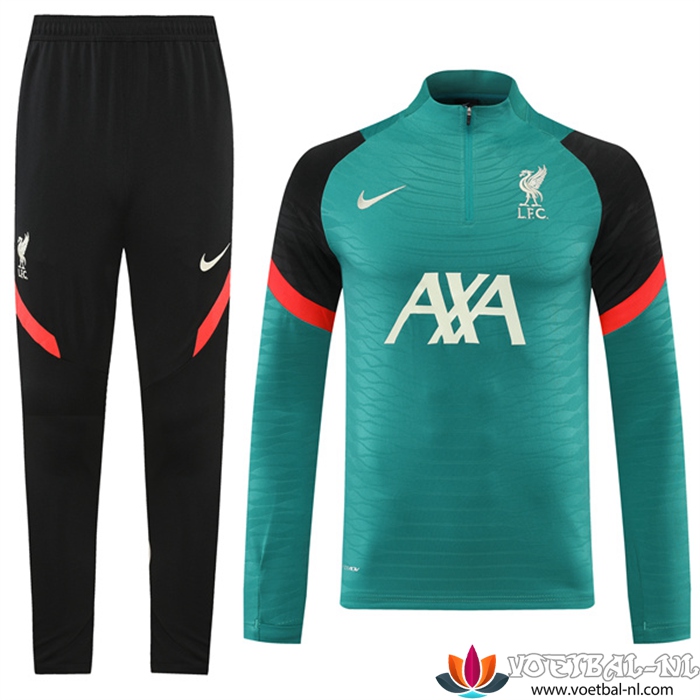 Goedkope FC Liverpool Trainingspak Groente 2022/2023 Nl